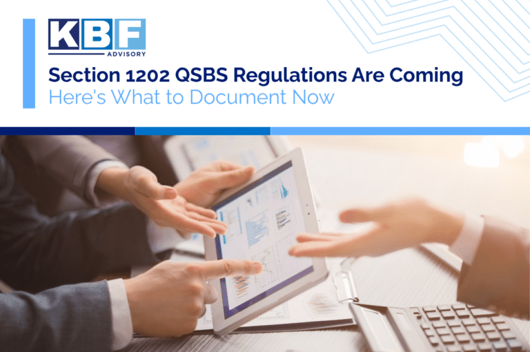 Section 1202 QSBS Regulations: Why Documentation Is Critical | KBF